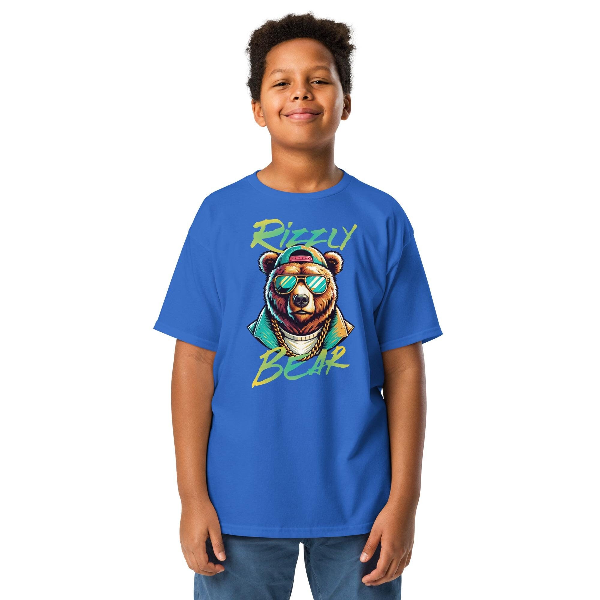 Rizzly Bear Funny Gen Z, Gen Alpha Slang T-shirt for Kids - Etsy