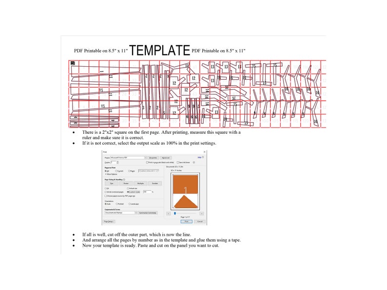 Tree Shelf Plan , Book Shelves Pdf Pattern , Bookcase Plan , Carpentery ...
