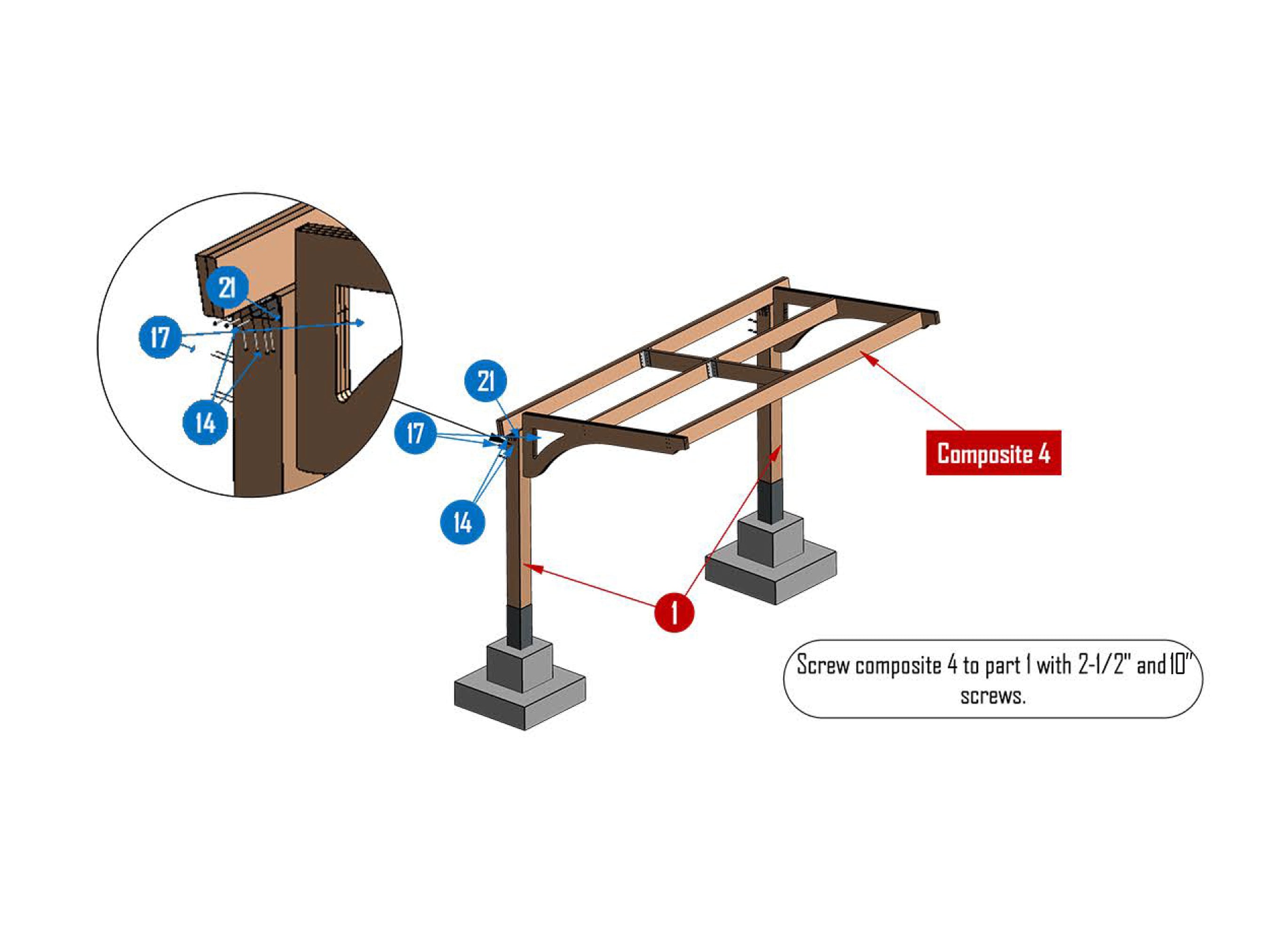 Single Cantilevered Carport Plan , Wooden Cantilever Carport , Single ...