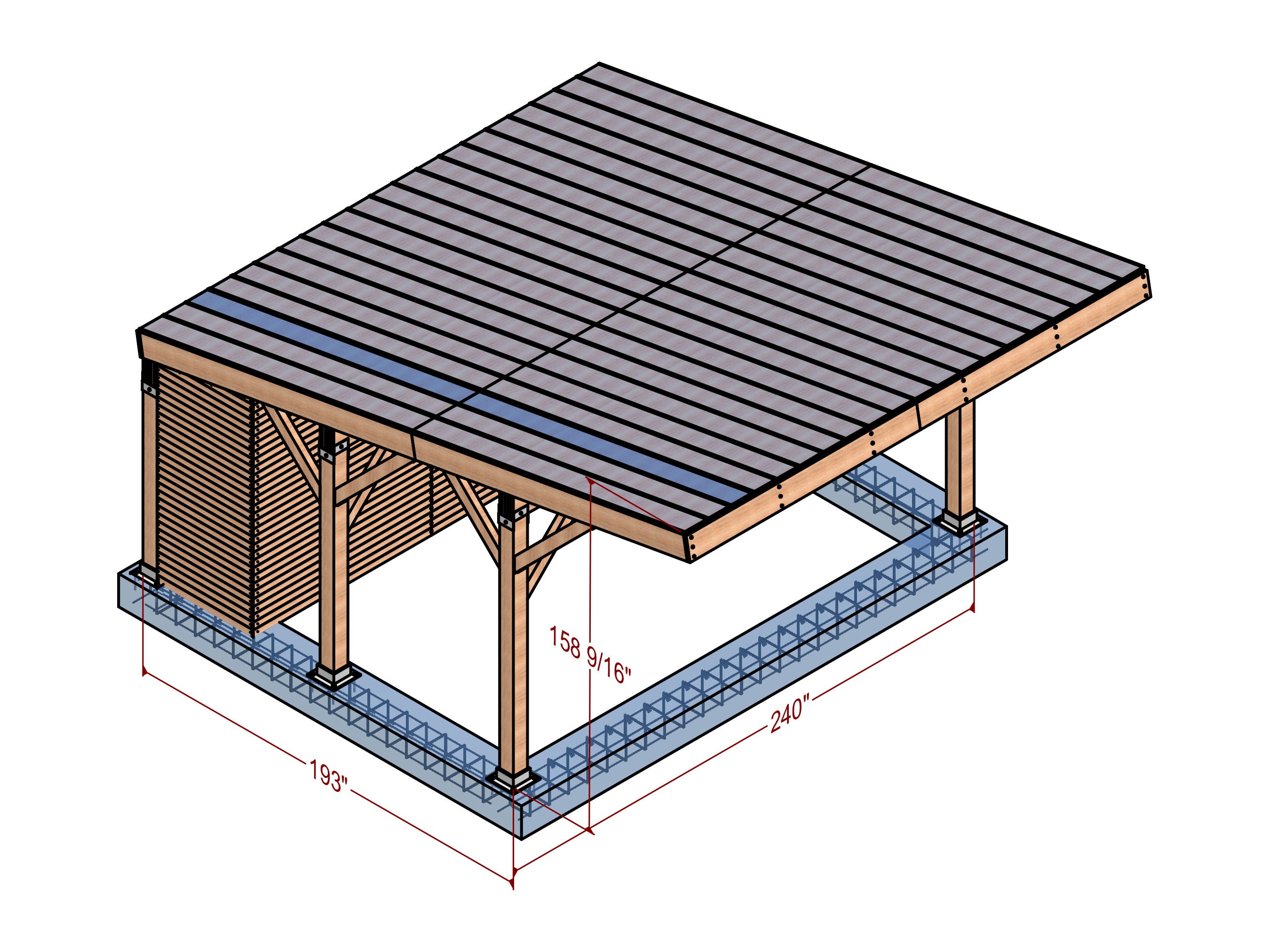 Carport Plans , Car Garage With Storage Area , Carport Diy Plans ...