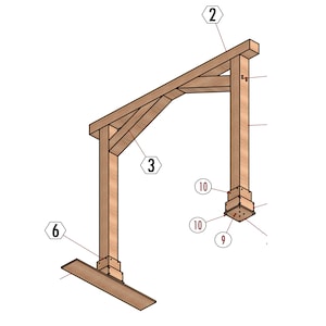 DIY Wedding Arbor Plans, Rectangle Wedding Arch Build (PDF) - Etsy