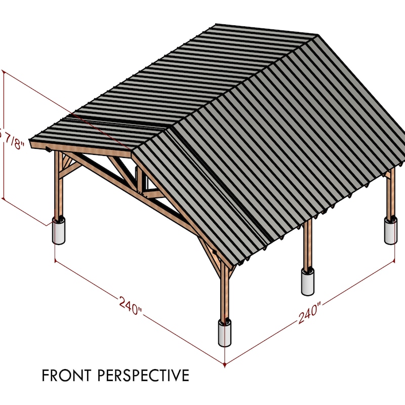 Carport Metal Plans - Etsy