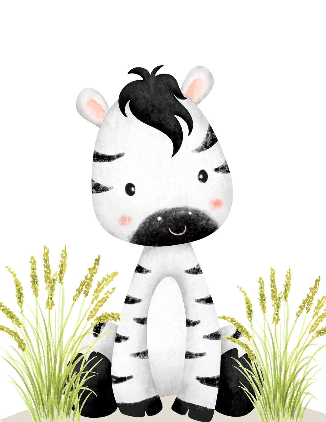 Baby Zebra Print - Etsy