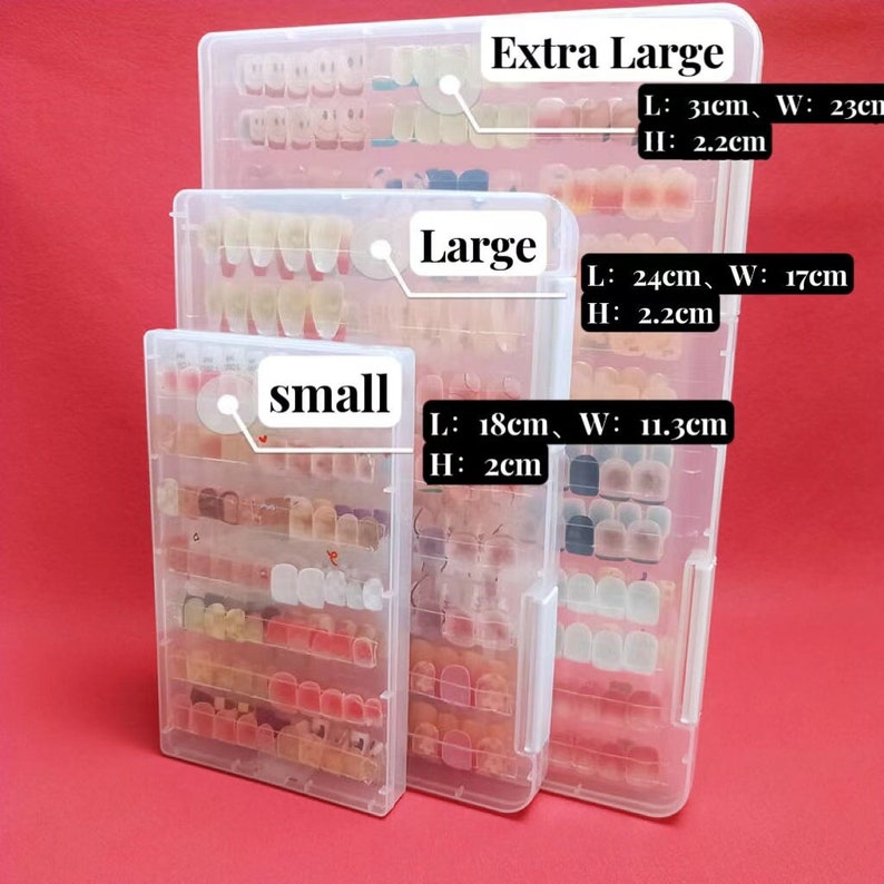 Press on Nail Storage Box - Etsy