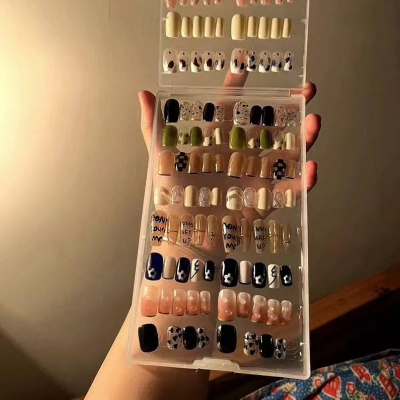 Press on Nail Storage Box - Etsy