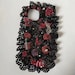 Handmade Gothic Dark Decoden Phone Case | Gift for Her - Etsy