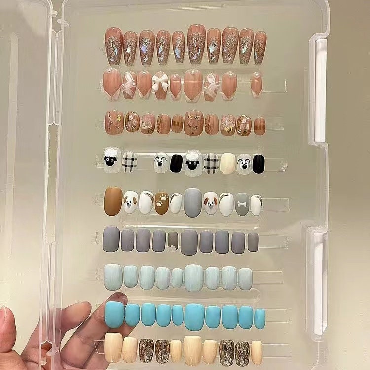 Press on Nail Storage Box - Etsy