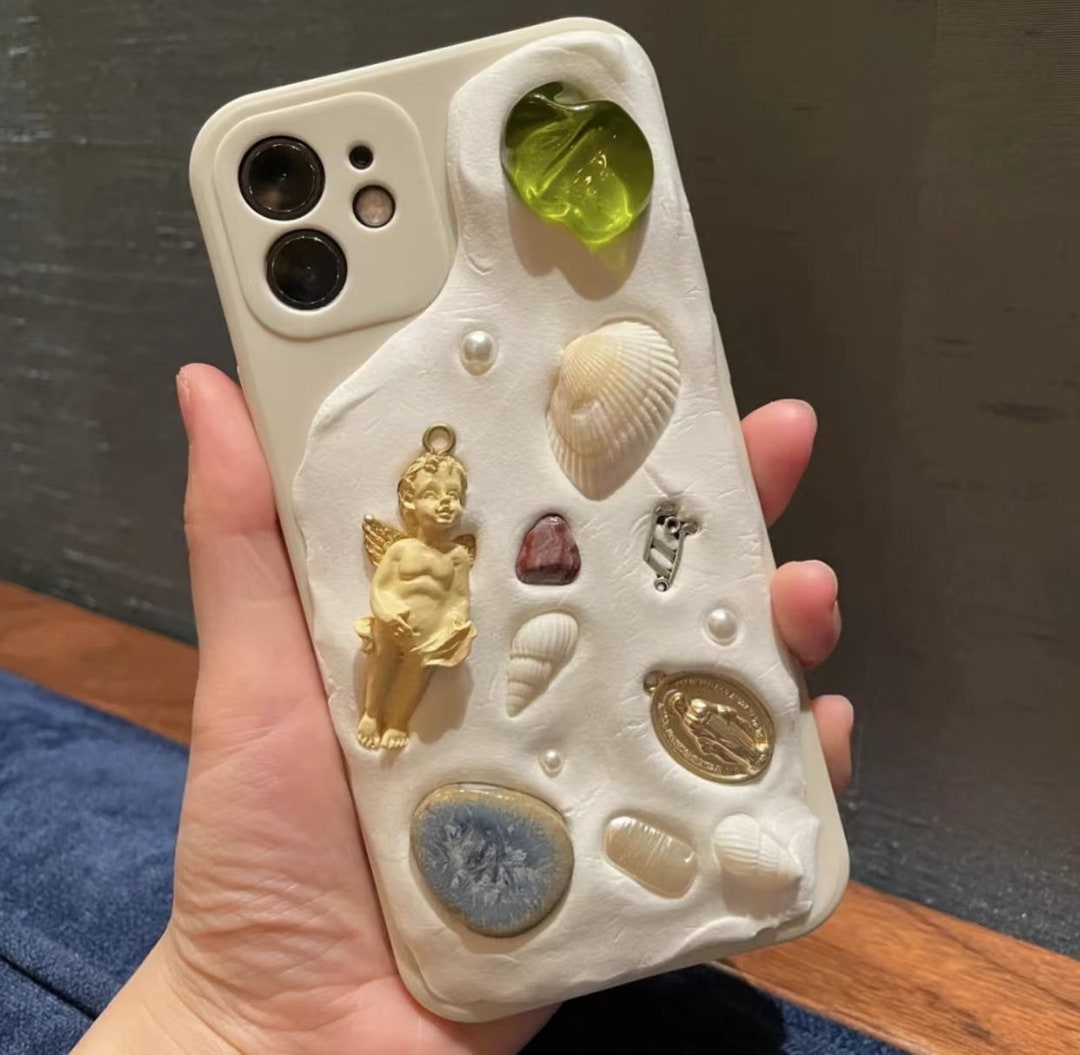 Memor Decoden Phonecase｜vintage Phonecase｜shell and Pearls Decoden ...