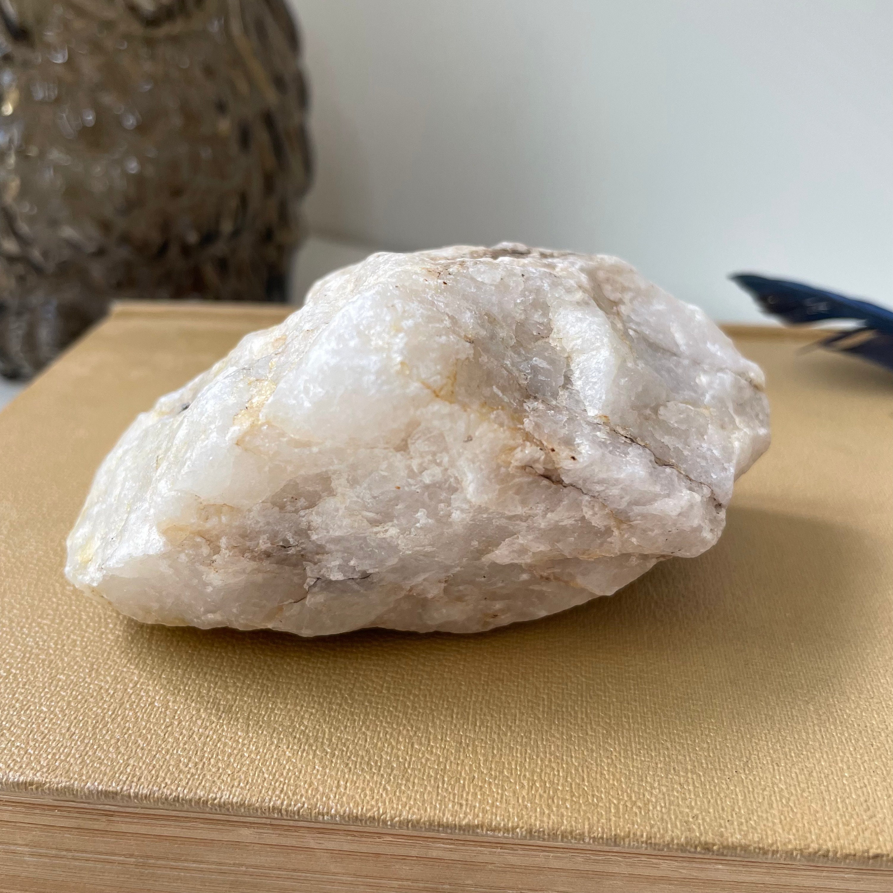 Raw Milky Quartz Piece 4 Wide - Etsy