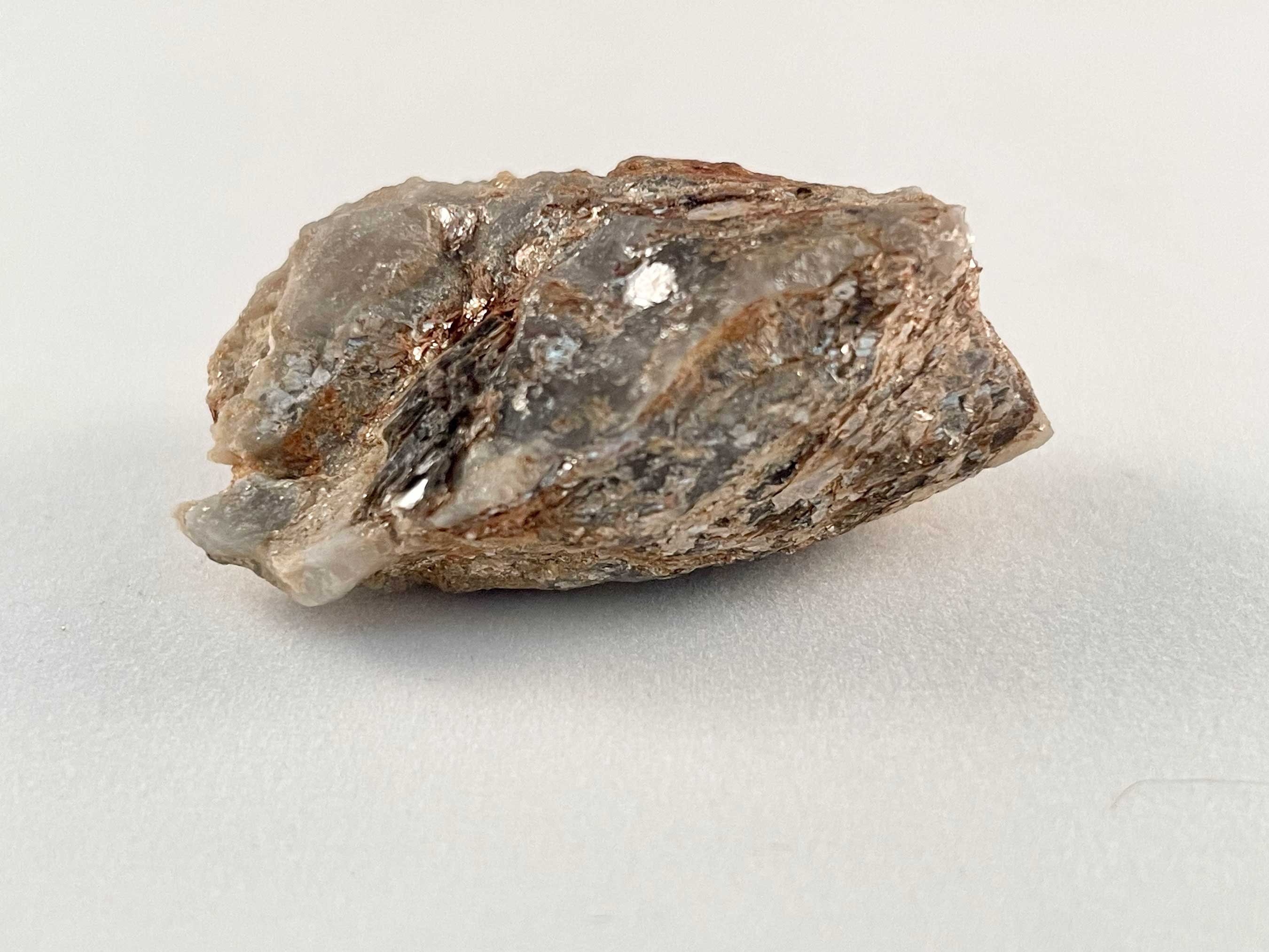 Milky Quartz With Silver Muscovite and Gold Shimmer - Etsy