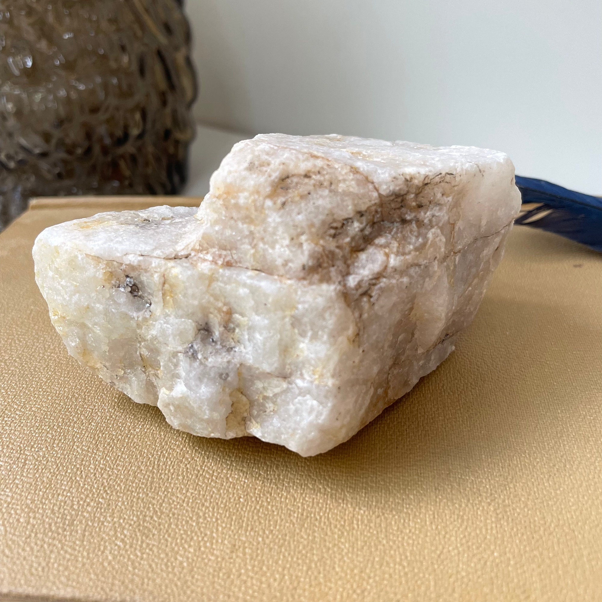 Raw Milky Quartz Piece 4 Wide - Etsy