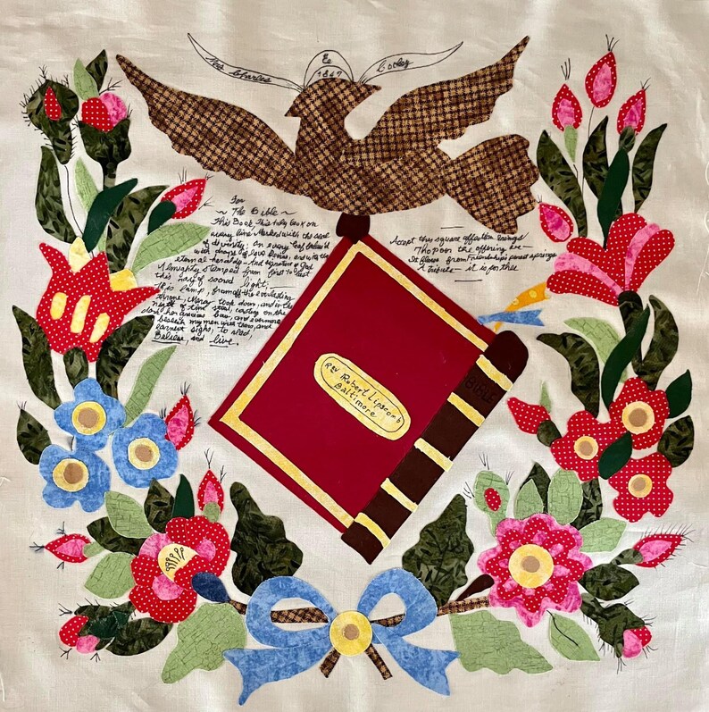 Baltimore Album Methodist Quilt Replica - Etsy