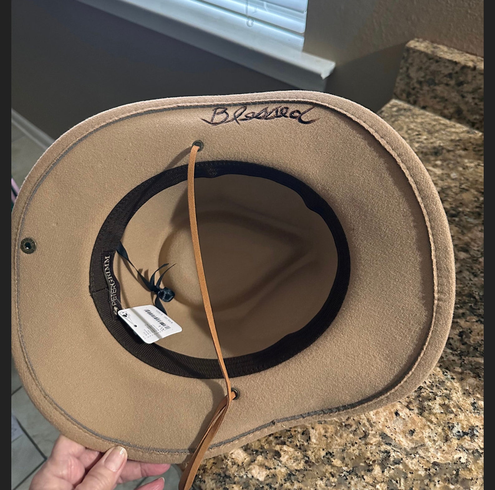 Burned Felt Fedora Cowboy Hat - Etsy