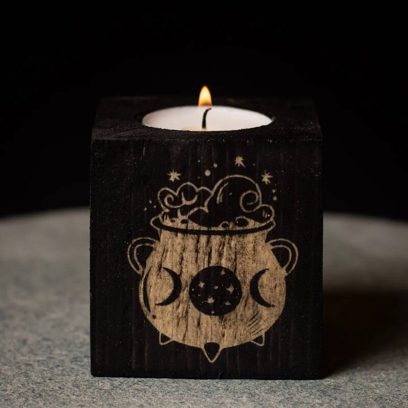Spell Candle Holder - Etsy