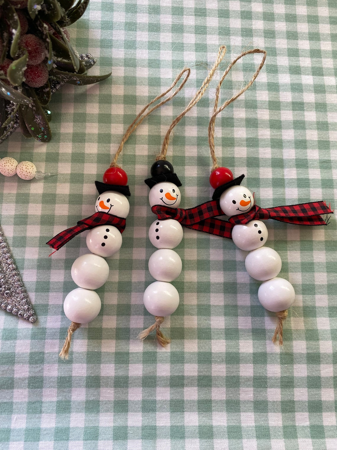 DIY Snowman Ornament Craft Kit - Etsy