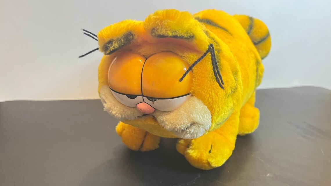 Vintage 1978-1981 Garfield Plush 11 Stuffed Toy United Feature ...