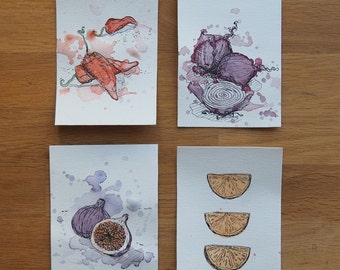 Fruit Ink - Etsy