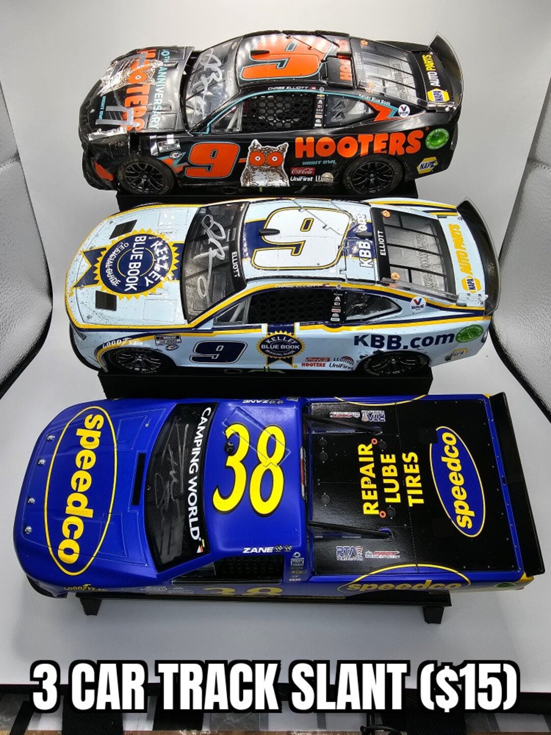 1/24th 3 Level Track Slant Stand - Etsy