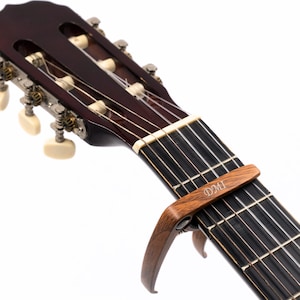 Personalised Guitar Capo Custom Engraved Gift for Him Musician Pick ...
