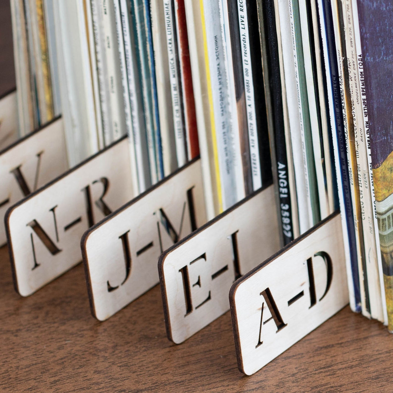 Vinyl Record Dividers Separators LP Collection Organizer - Etsy