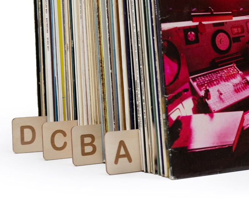 Vinyl Record Dividers Separators LP Collection Organizer - Etsy