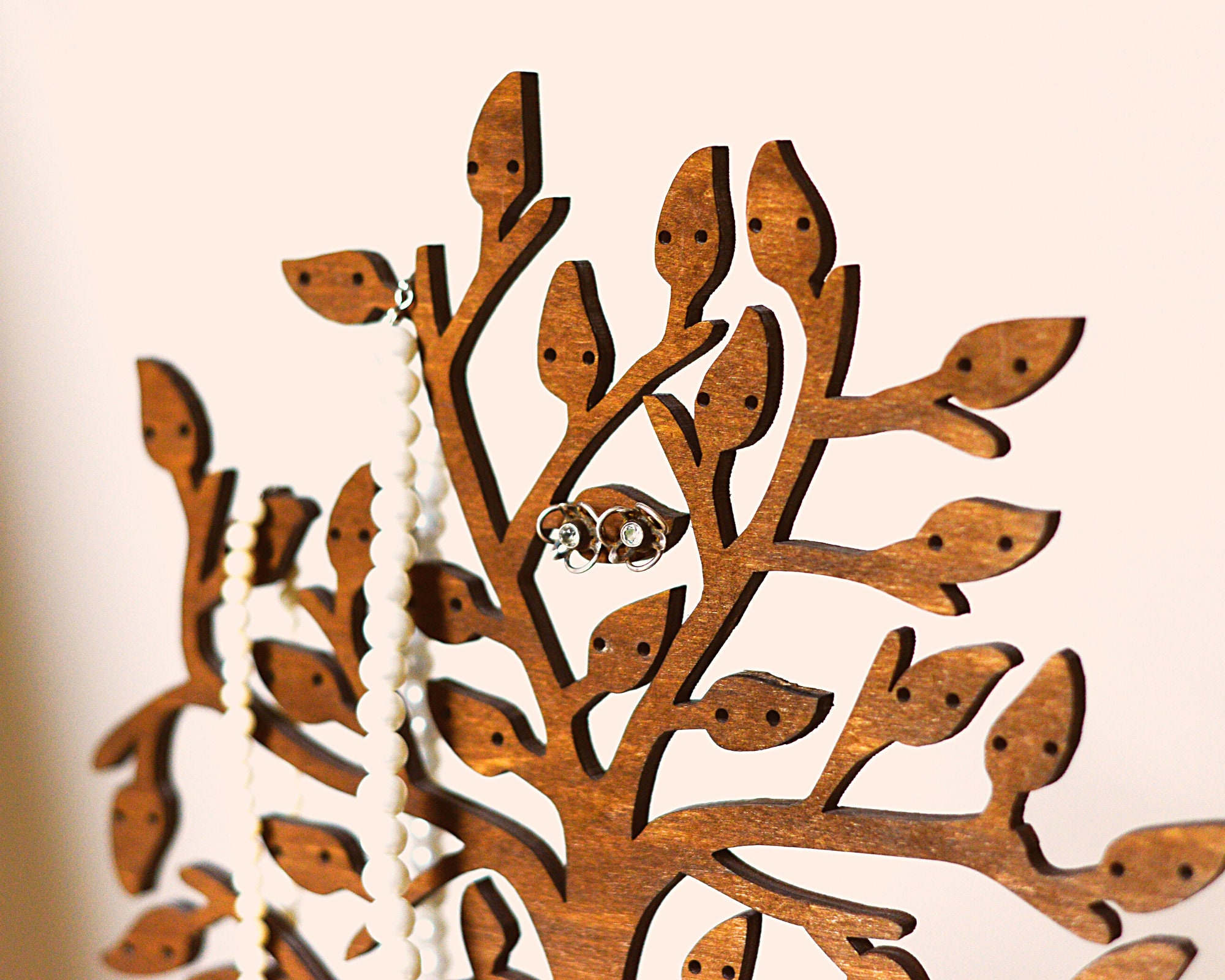 Personalised Jewellery Tree Organizer Gift for Women Dangle - Etsy