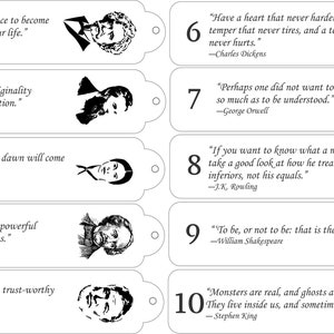 Personalized Wooden Bookmark Gift for Books Readers, Custom Author ...