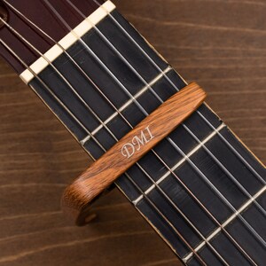 Personalised Guitar Capo Custom Engraved Gift for Him Musician Pick ...