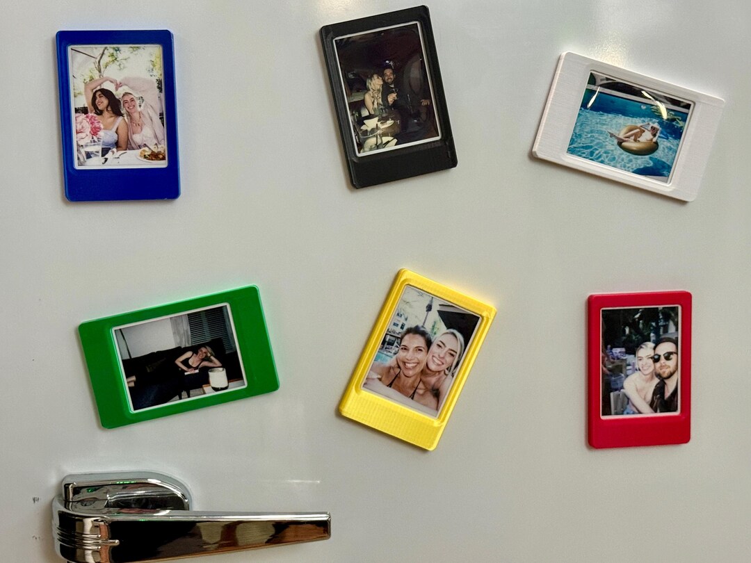 Instax Mini Magnetic Photo Frame: Fridge, Locker, Office Decor - Etsy