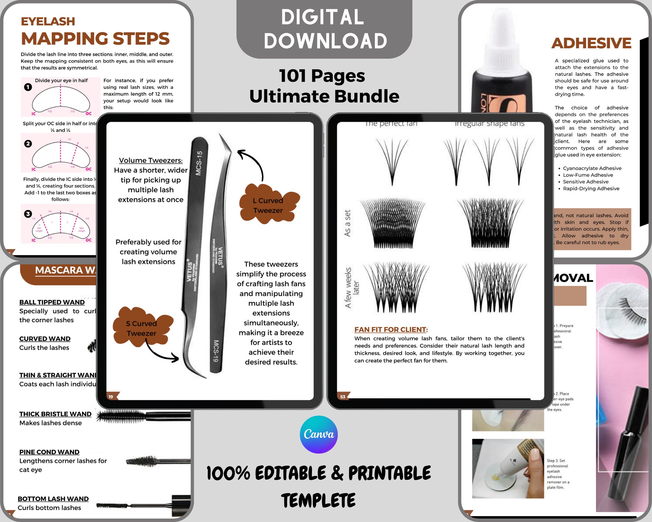 Eyelash Extension Training Manual Instant Download - Etsy