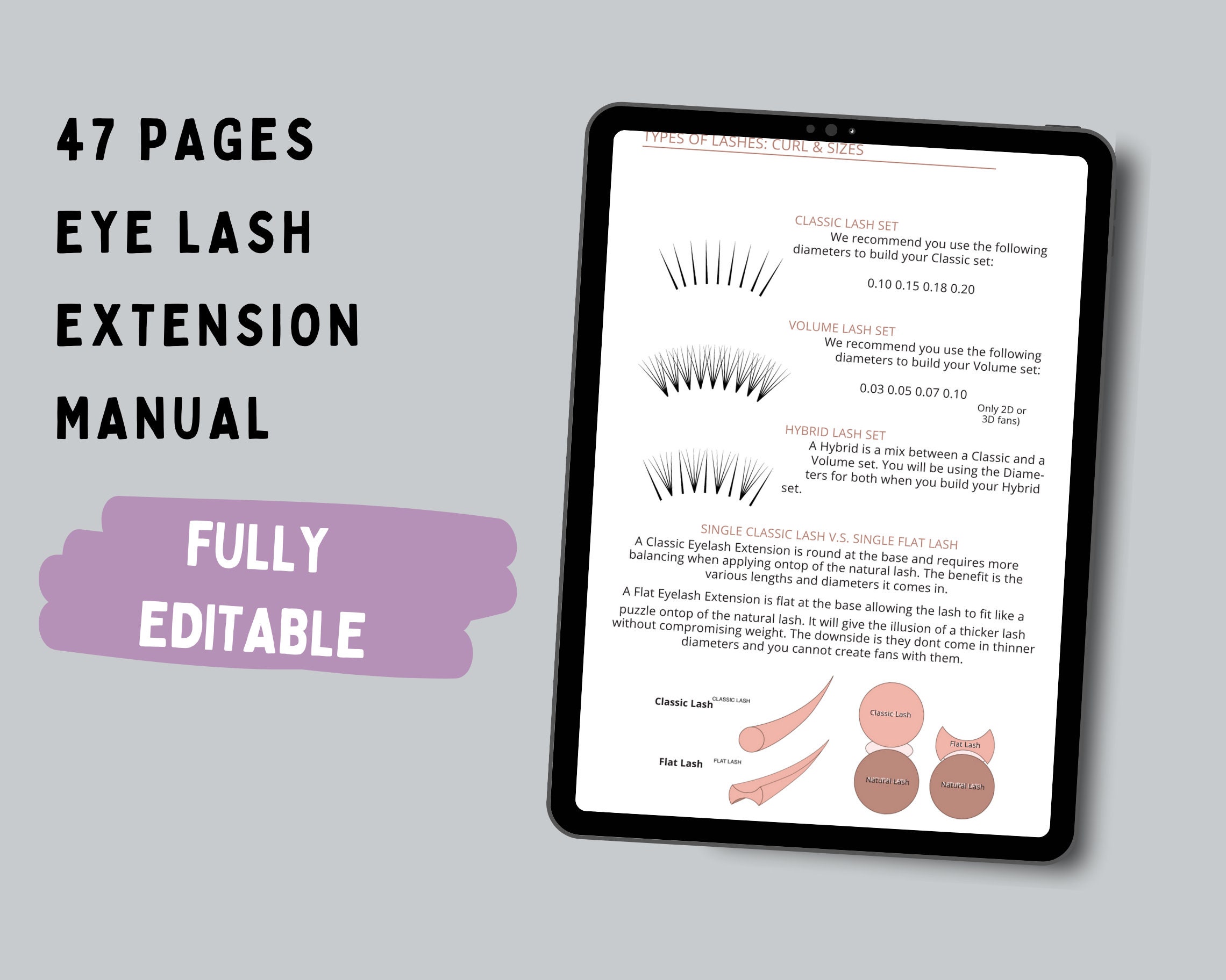 Eyelash Extension Training Manual Instant Download - Etsy New Zealand