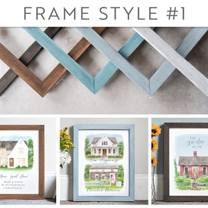 House Portrait, House Painting, House Portrait From Photo, Realtor ...