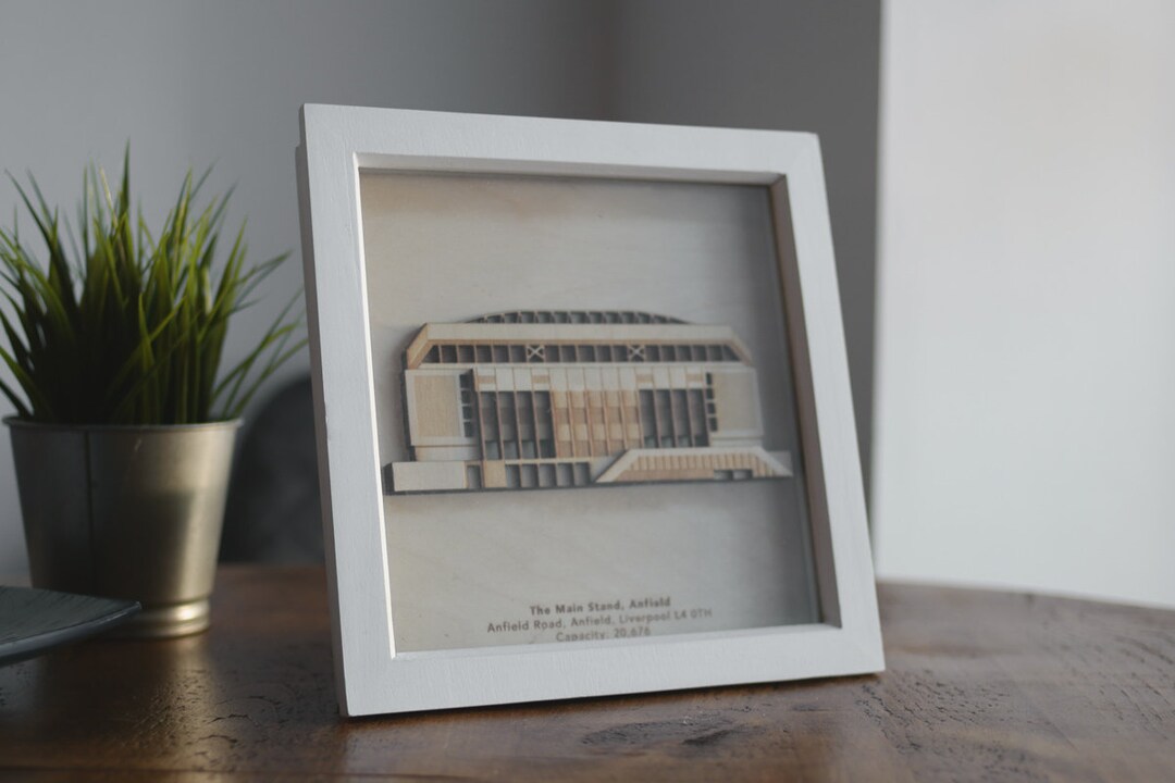 Anfield Main Stand Hand Finished Framed Stadium Model - Etsy