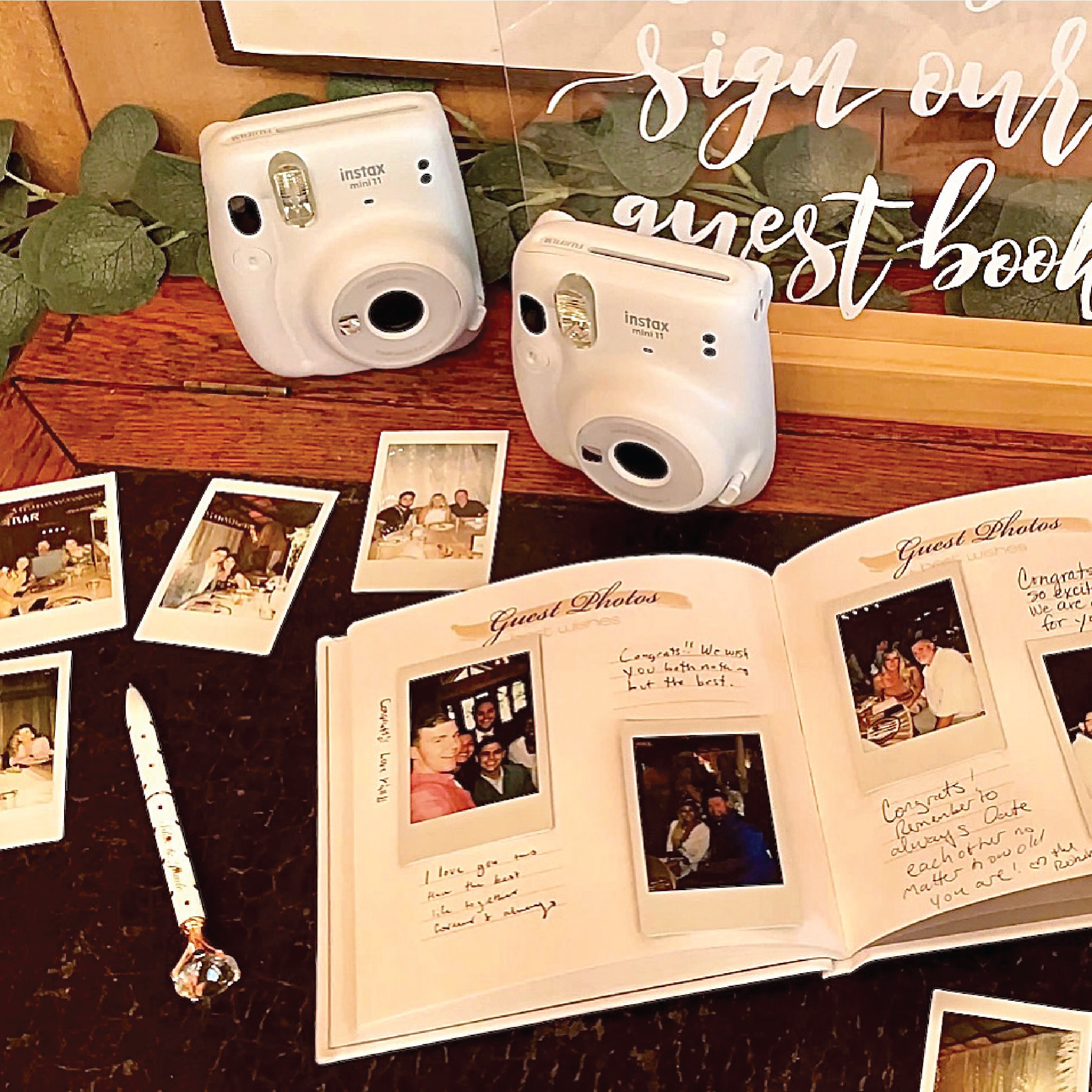 Polaroid Wedding Guest Book & Moments! Perfect Wedding Present ...