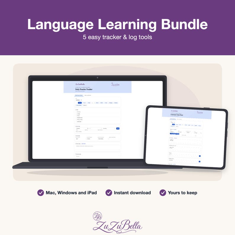 Language Learning Bundle: Vocabulary, Grammar, Speaking, Practice ...