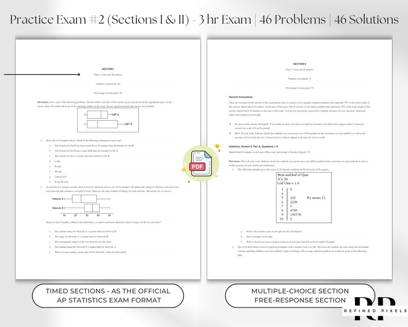 AP Statistics Cheat Sheet AP Statistics Notes Concepts AP Statistics ...