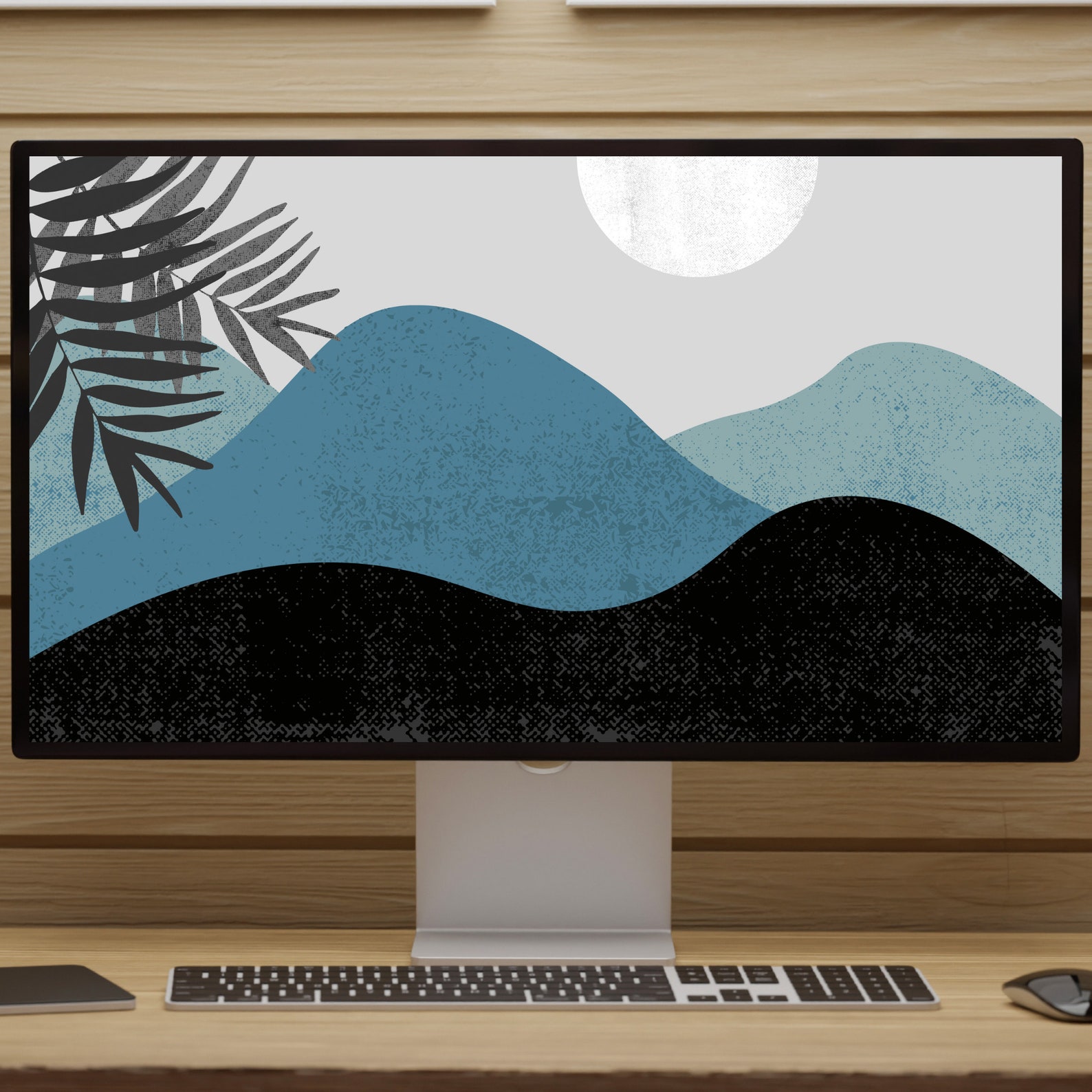 Mountain Desktop Wallpaper Abstract Laptop Background Abstract - Etsy