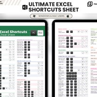 Google Sheets Toolbar Reference Poster: Essential Computer and Keyboard ...