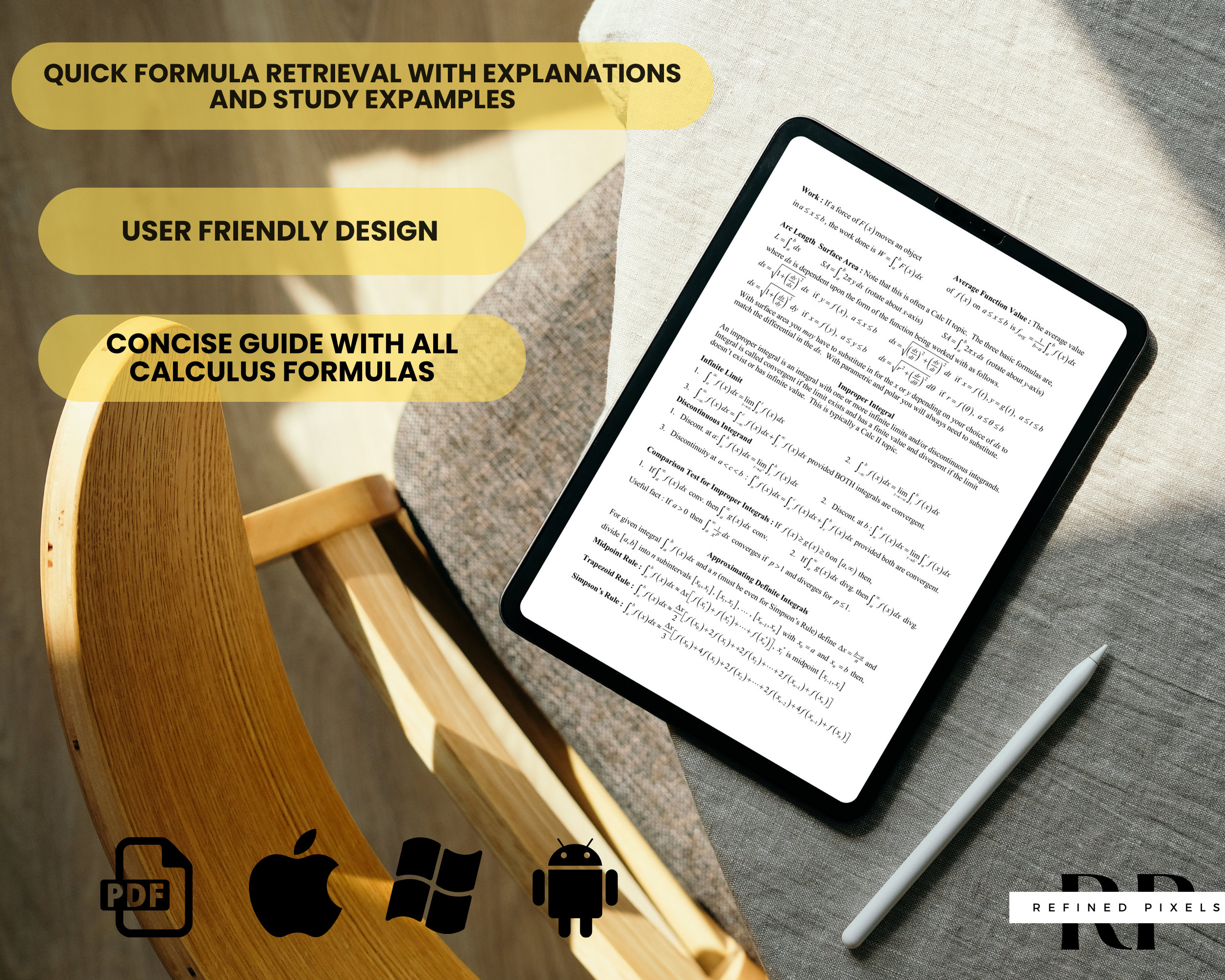 Calculus Cheat Sheet College Calculus Formulas Learning Calculus ...