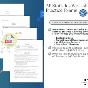 AP Statistics Cheat Sheet AP Statistics Notes Concepts AP Statistics ...