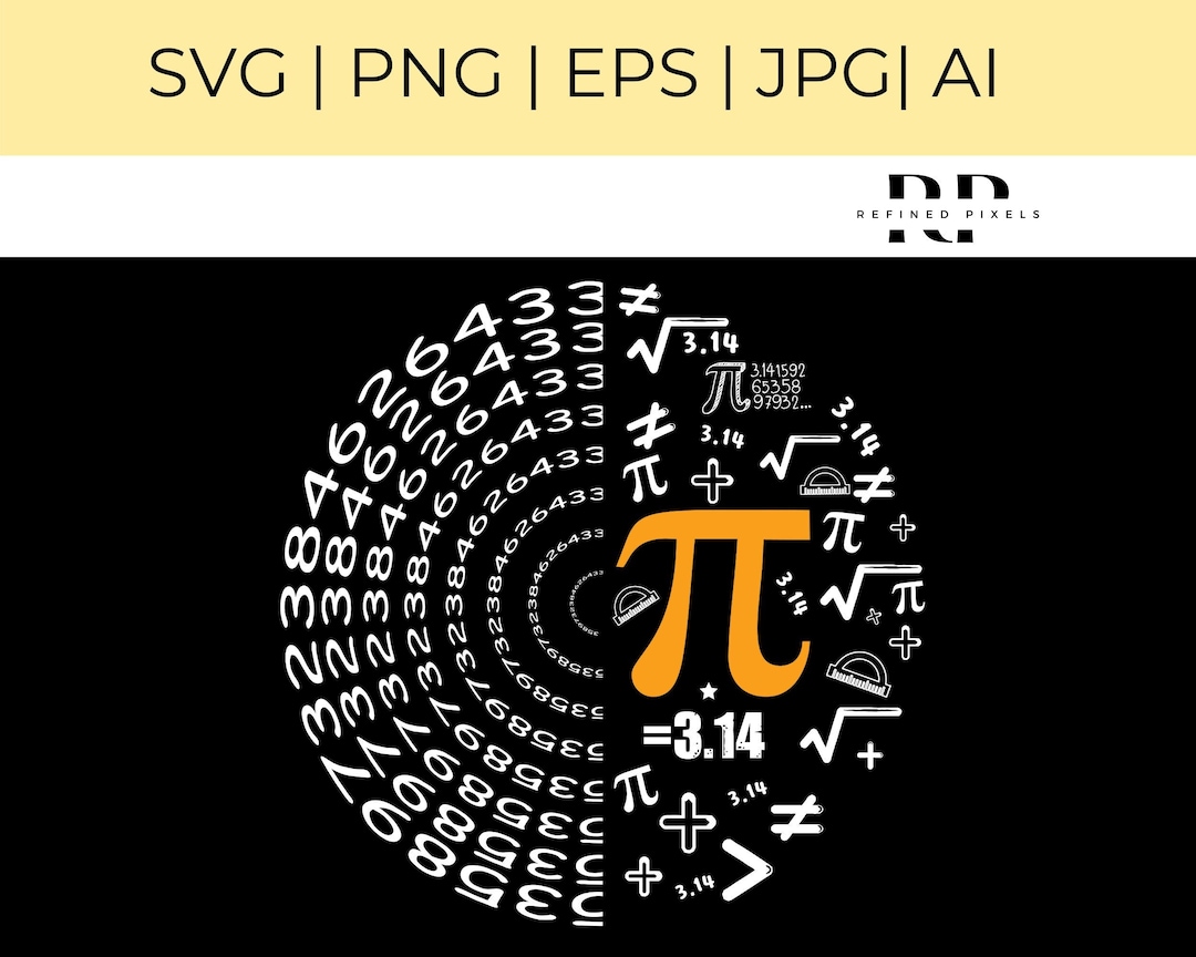 Pi Day Svg Pi Tee Svg Mathematics Tshirt Shirt Mug Applied Mathematics ...