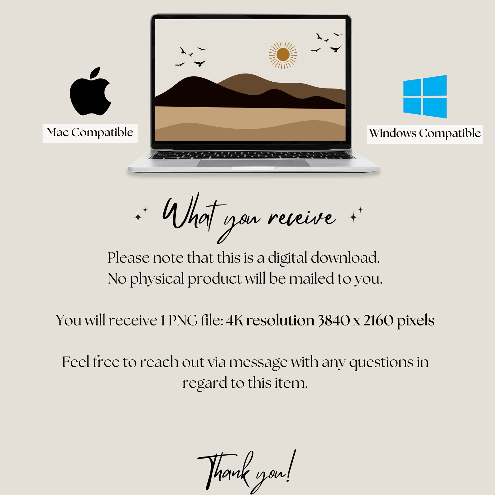 Boho Desktop Wallpaper Mountain Laptop Background Landscape Wallpaper ...