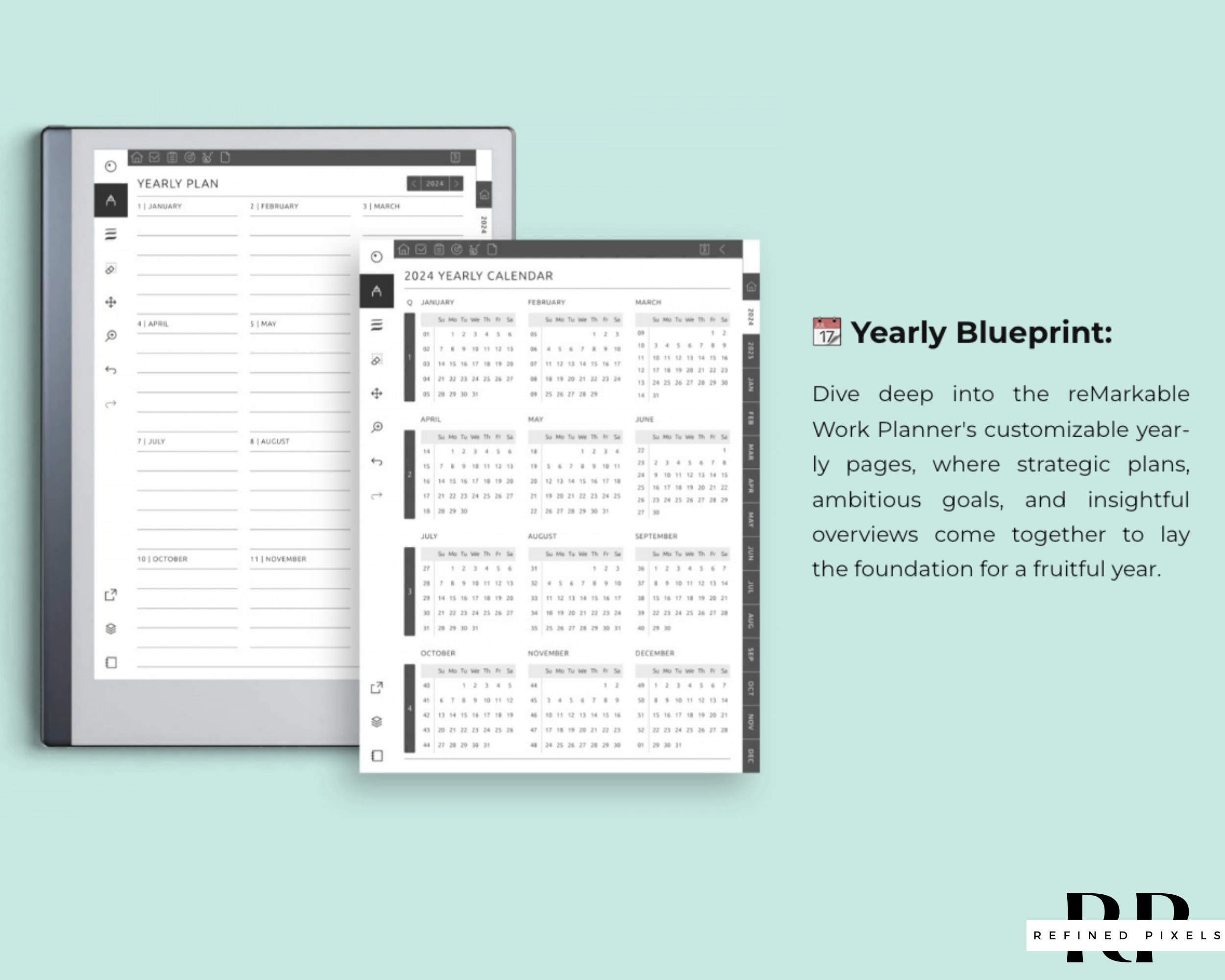 Remarkable 2 Planner Remarkable Templates Remarkable Daily Remarkable ...