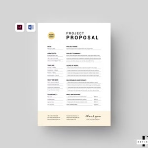 Editable Templates for Microsoft Word & Indesign Ultimate Business ...