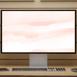 Pastel Desktop Wallpaper Peach Pastel Background Mac Wallpaper - Etsy