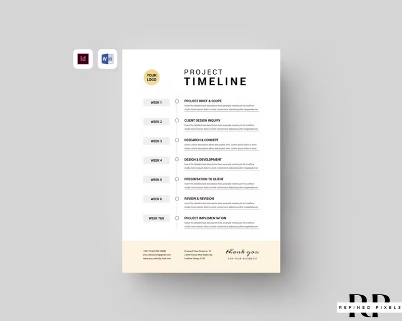 Editable Templates for Microsoft Word & Indesign Ultimate Business ...