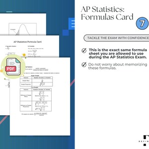 AP Statistics Cheat Sheet AP Statistics Notes Concepts AP Statistics ...