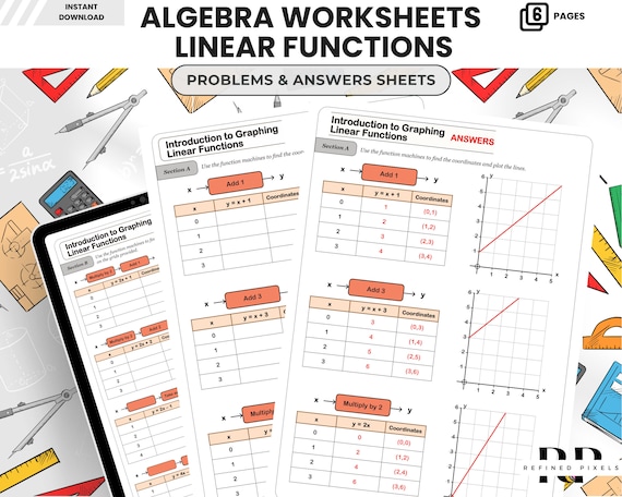 Algebra 1 Worksheets