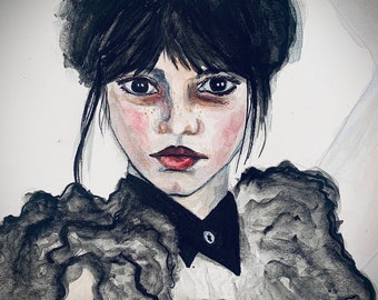 Wednesday Raven Dance Dress - Etsy