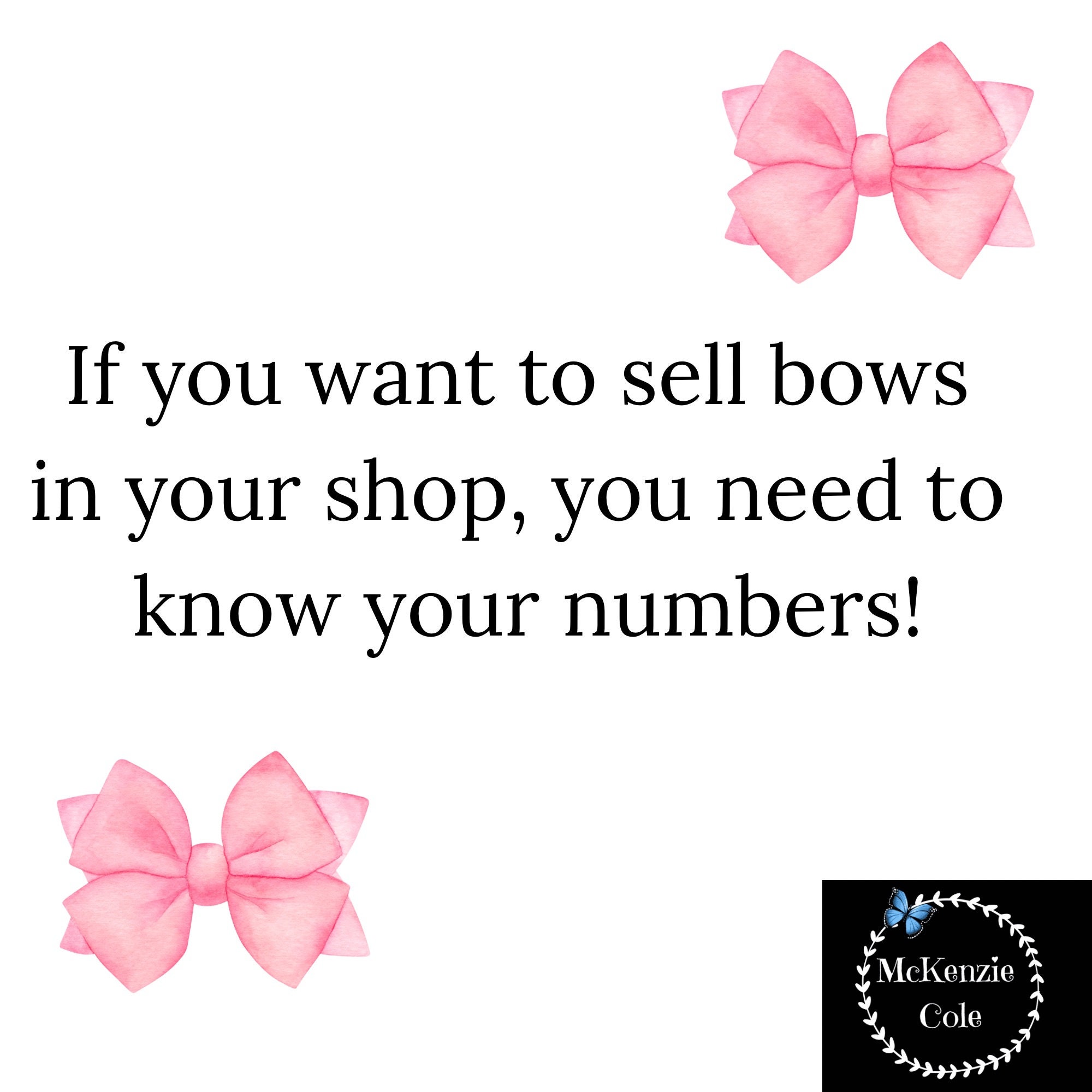 Bow Selling Worksheet for Shop Owners, Bow Cost Worksheet, Bow ...